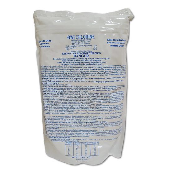BWI Chlorine Pellets - 2.2 lb bag Well Pro Systems Only– Water ...