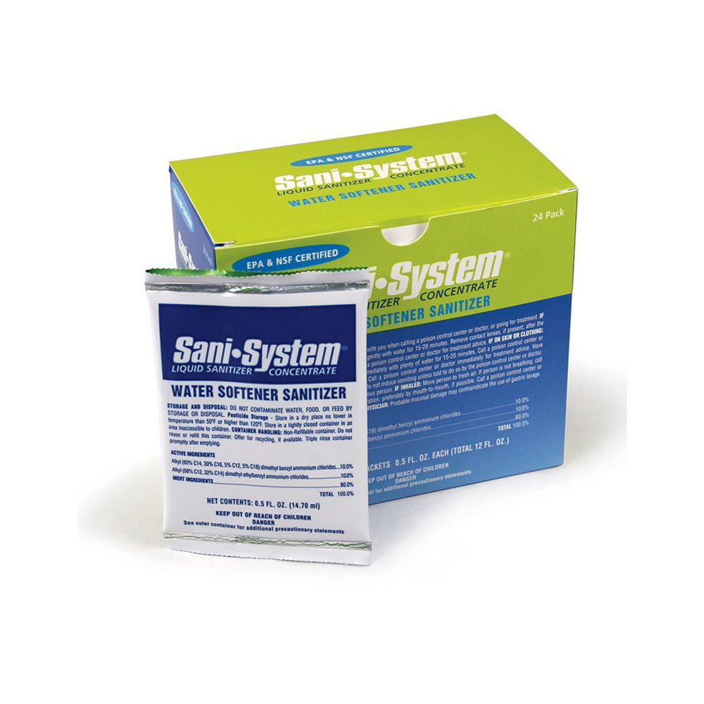Sani-System Water Softener Liquid Concentrate Sanitizer– Water ...