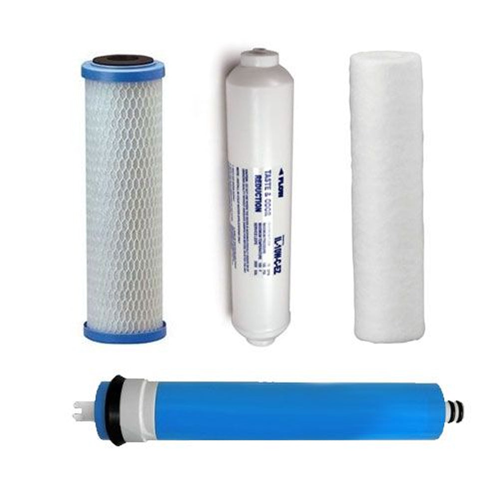 Reverse Osmosis Filter Kit For 4 Stage Systems With Membrane– Water ...