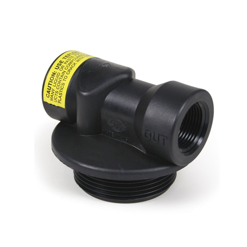 Plastic Distributor Tank Head With 1" Threaded Inlet/Outlet– Water ...