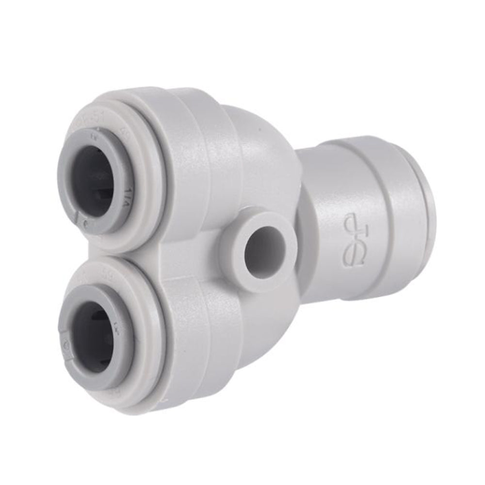 John Guest Divider 1/4" QC 2-Way Divider– Water-Softeners-Filters.com
