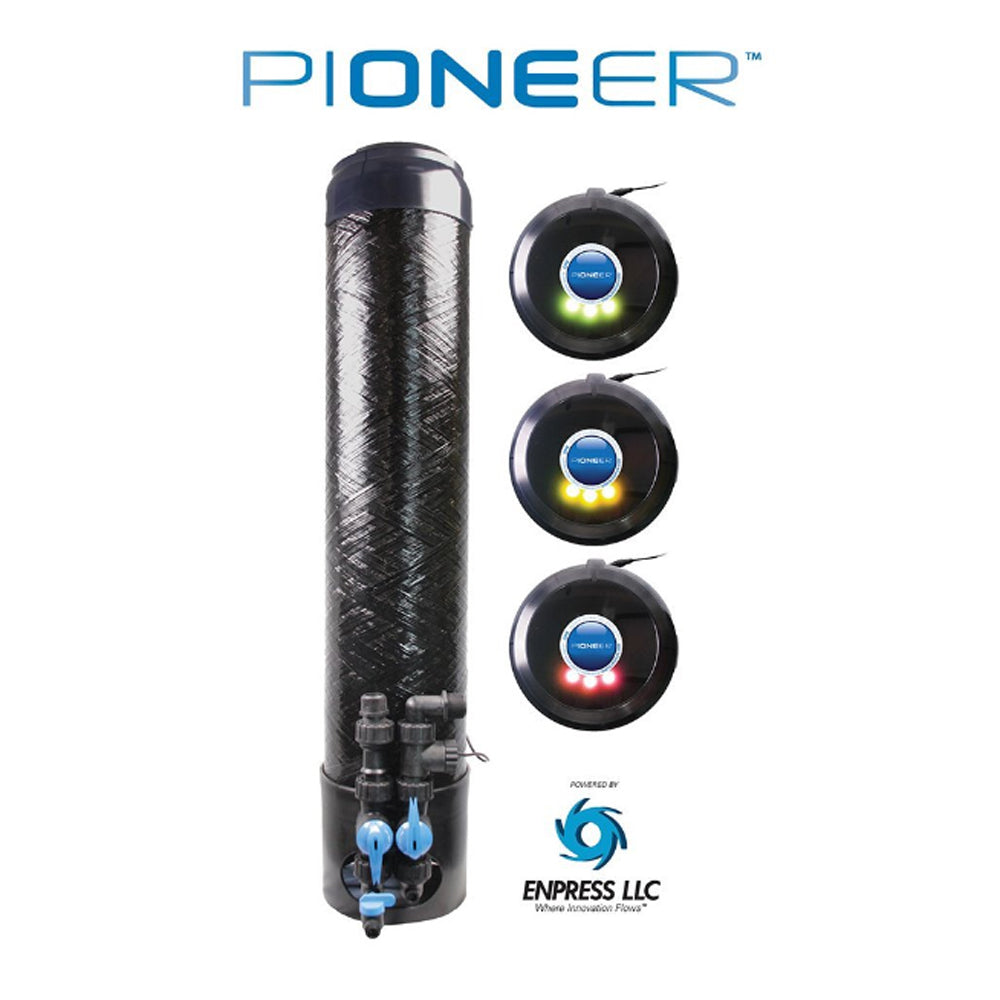 PIONEER Filtration System, POE Mineral Tank Filter Housing (1" I/O ...